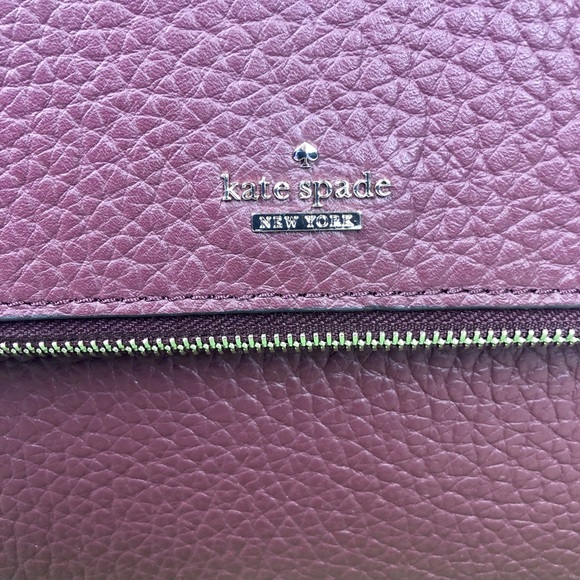 kate spade | Bags | Nwt Kate Spade Carter Georgia Cherrywood Satchel ...